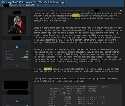 Check Point ziet eerste voorbeelden van door ChatGPT ontwikkelde schadelijke tools ...